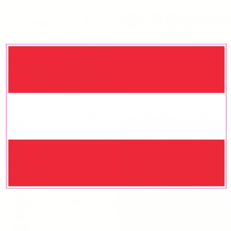 Austria Flag Sticker - U.S. Custom Stickers