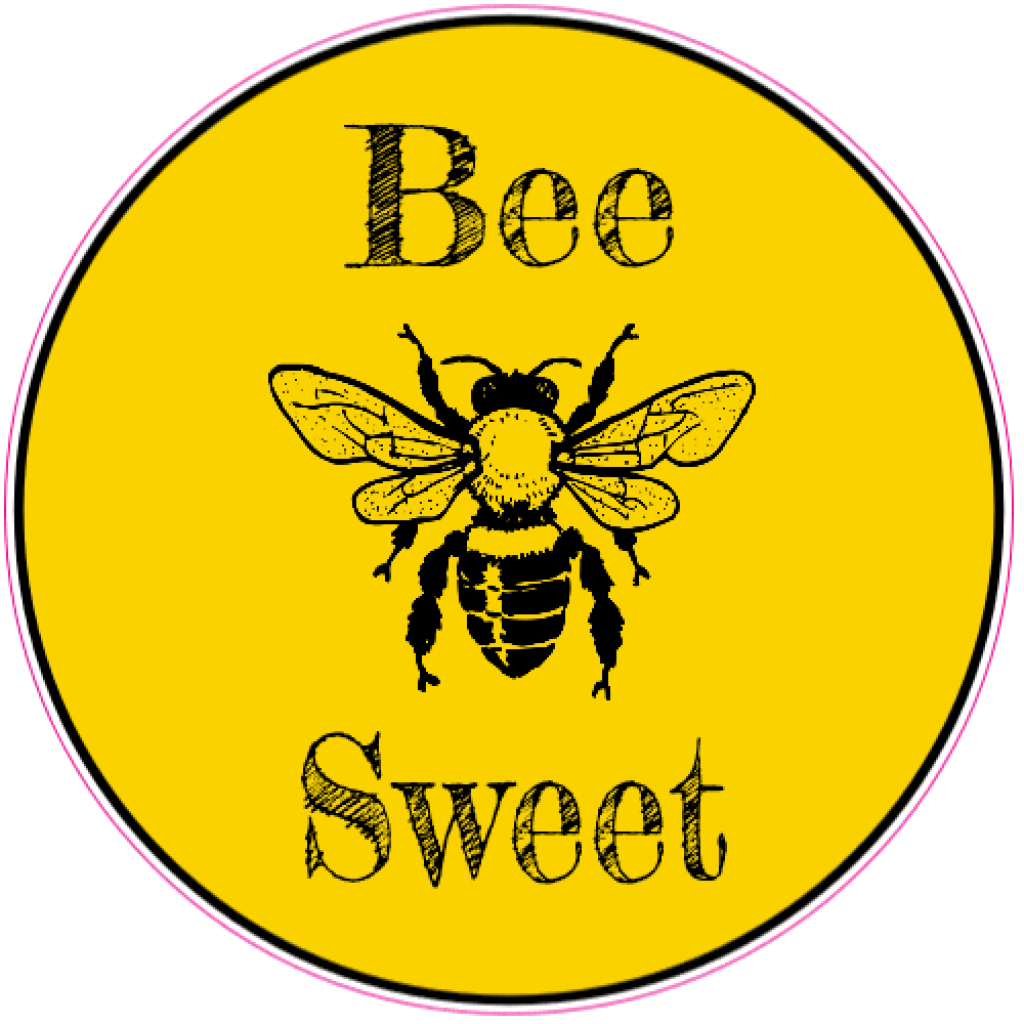 Bee Sweet Bumble Bee Sticker - U.S. Custom Stickers