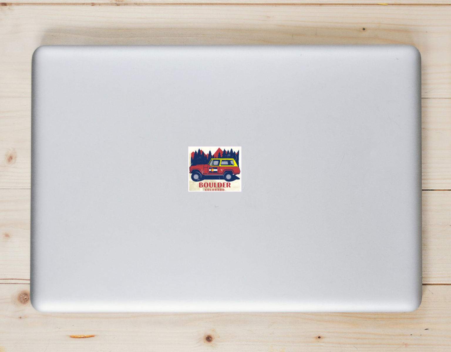 Boulder Colorado Vintage Sticker - U.S. Custom Stickers