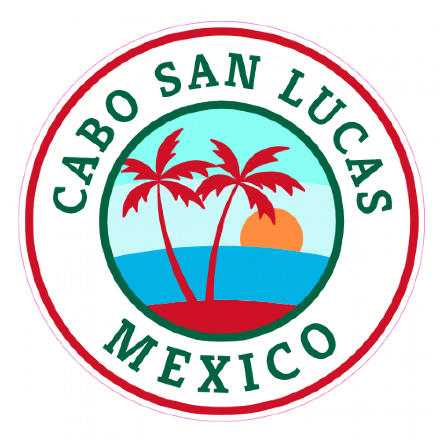 Cabo San Lucas Mexico Sticker - U.S. Custom Stickers