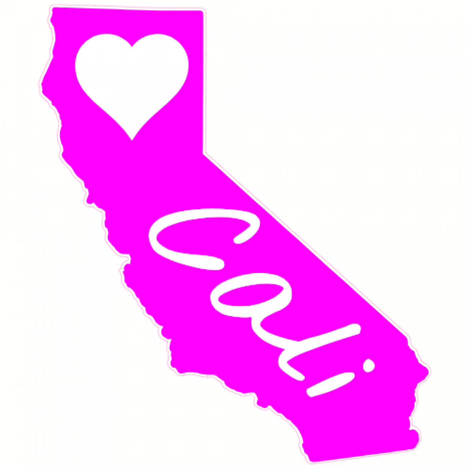 California Flag Sticker - U.S. Custom Stickers