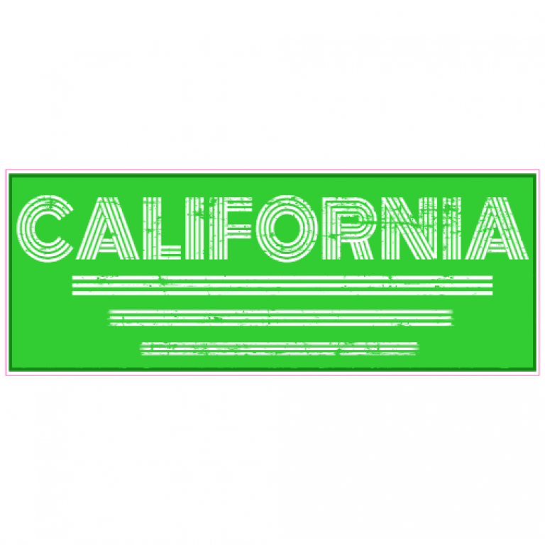 California Flag Sticker - U.S. Custom Stickers