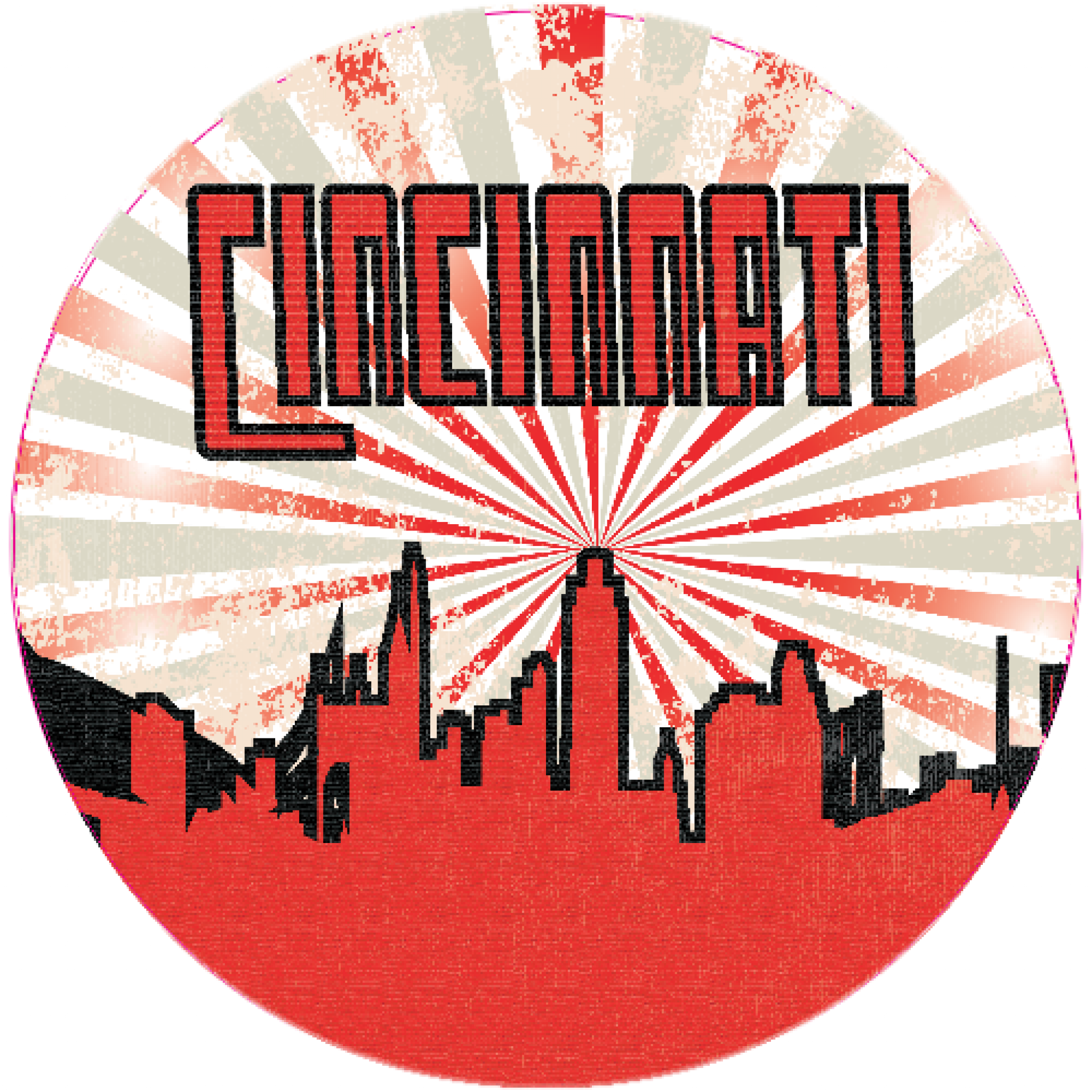 O Hi Ho Ohio State Square Sticker - U.S. Custom Stickers