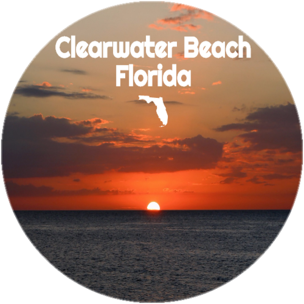 Panama City Beach Florida Beach Sticker - U.S. Custom Stickers