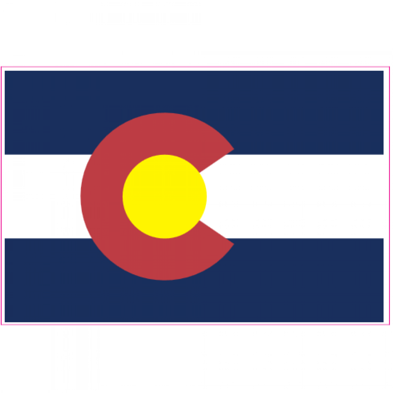 Colorado Logo Circle Decal - U.S. Custom Stickers