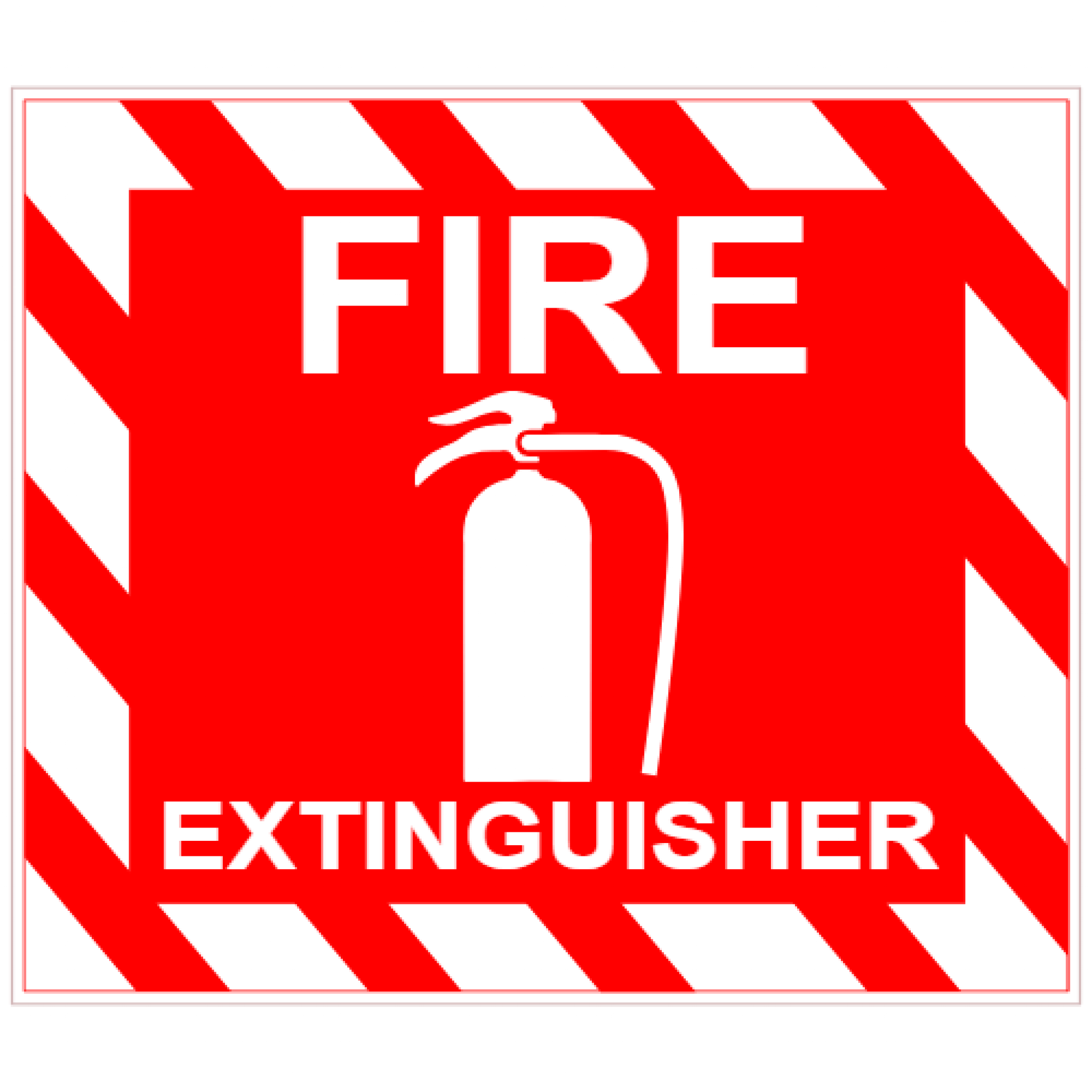 Fire Extinguisher Business Sticker - U.S. Custom Stickers