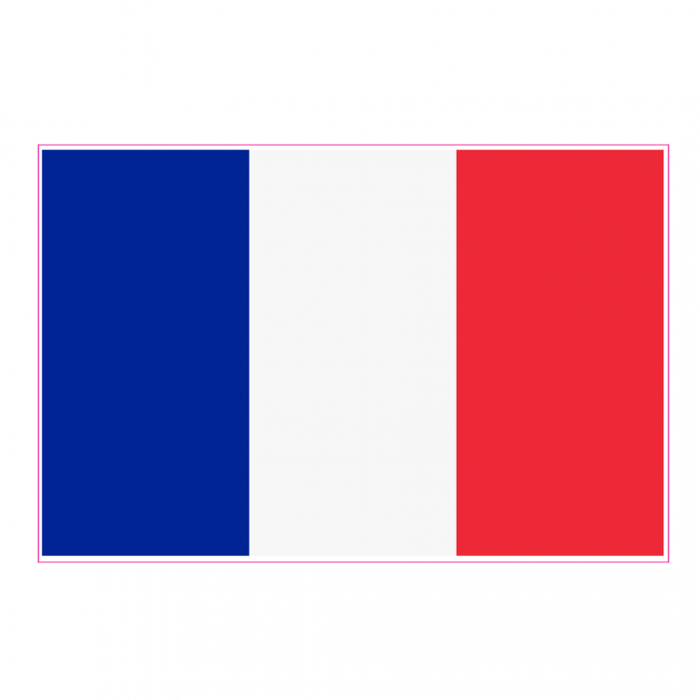 France Rugby Ball Sticker - U.S. Custom Stickers