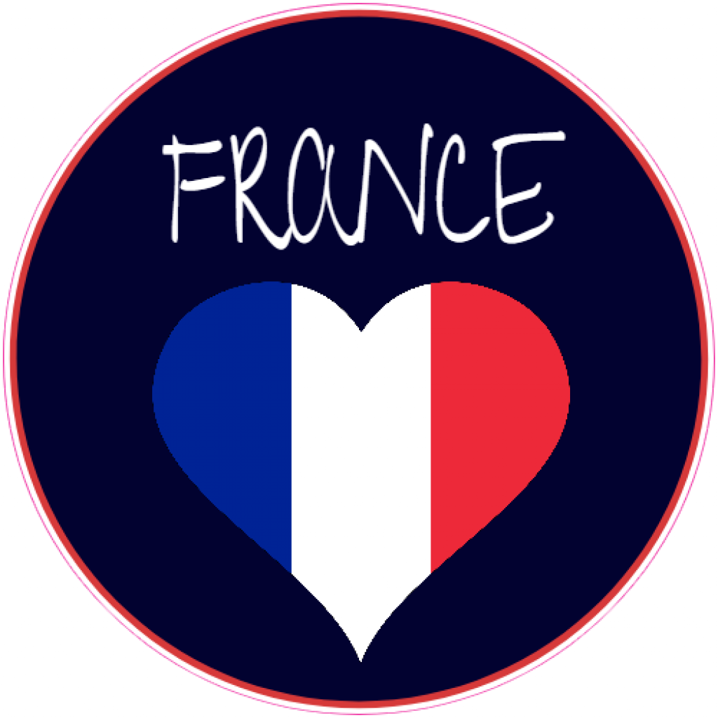 France Rugby Ball Sticker - U.S. Custom Stickers