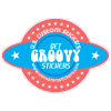 Get Groovy Stickers Retro Sticker - U.S. Custom Stickers