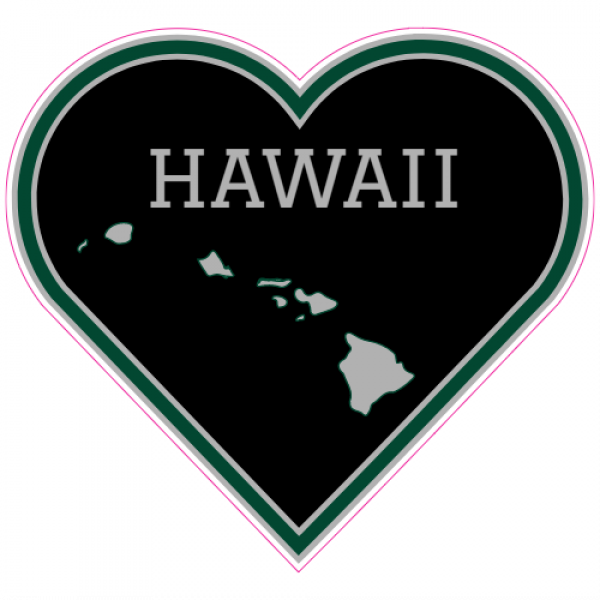 North Shore Hawaii Surf Sticker - U.S. Custom Stickers
