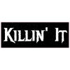 Killin It Black Sticker - U.S. Custom Stickers