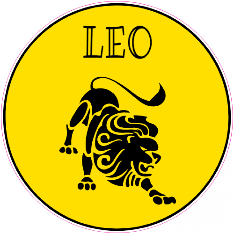 Leo Lion Zodiac Sign Sticker - U.S. Custom Stickers