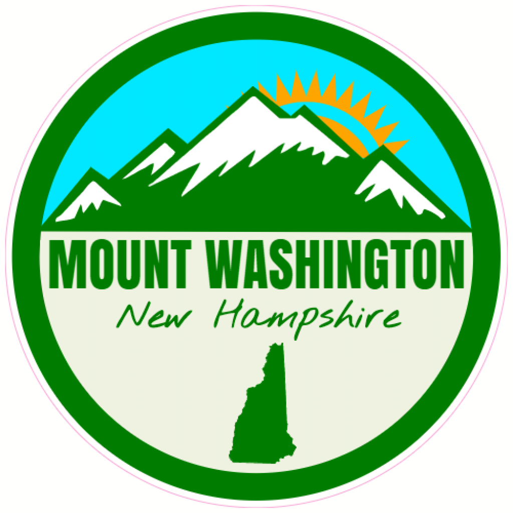 Custom Mount Washington New Hampshire Decal - Sticker Printing