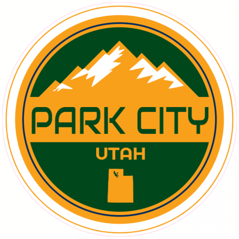 Utah Mountains Sunshine Sticker - U.S. Custom Stickers