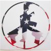 One Nation American Flag Sticker - U.S. Custom Stickers