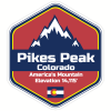 Pikes Peak Mountain Elevation Sticker - U.S. Custom Stickers