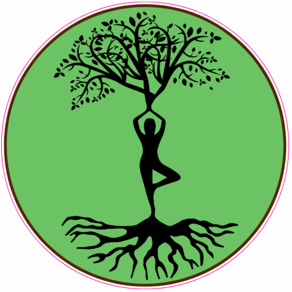 Stay Grounded Tree Pose Sticker - U.S. Custom Stickers