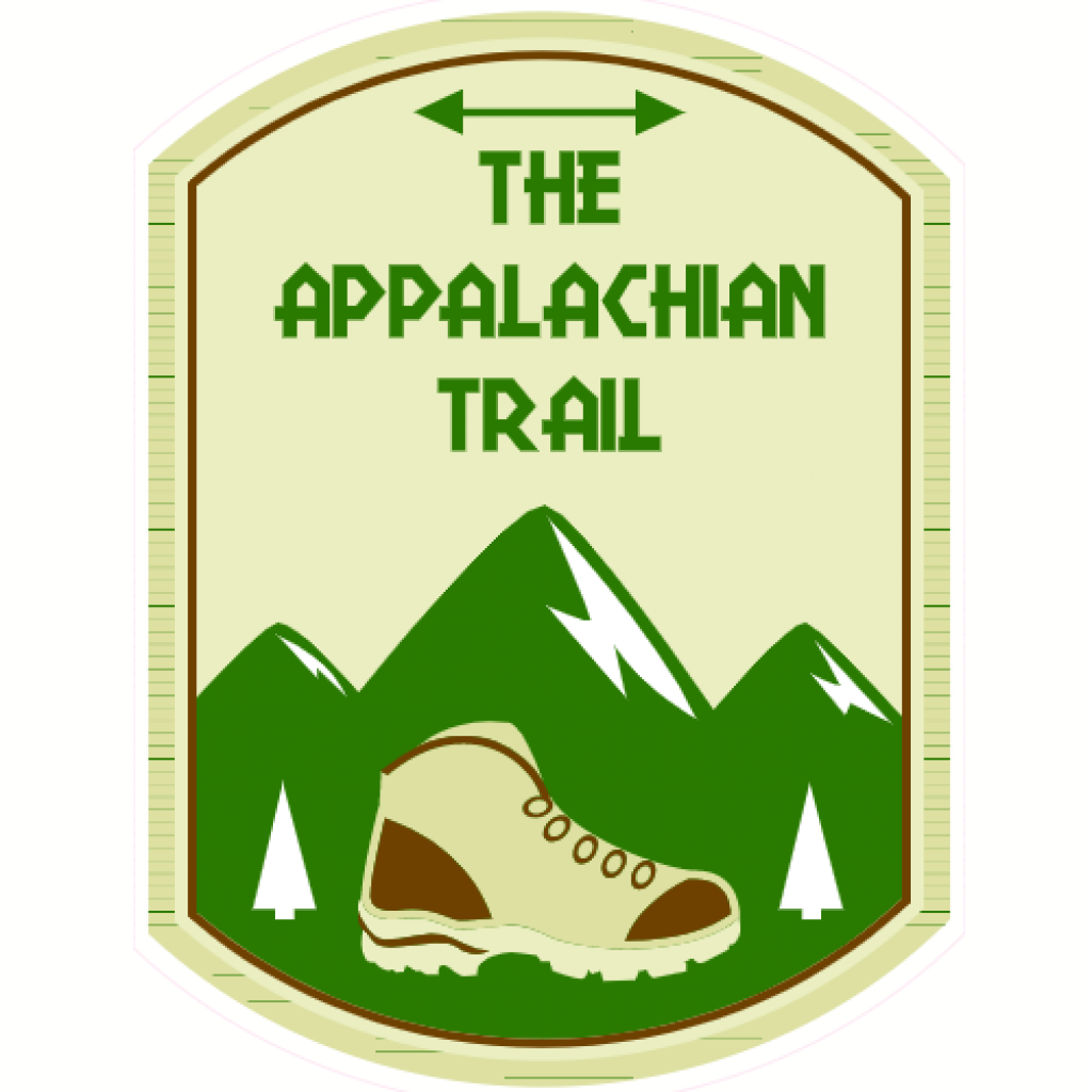The Appalachian Trail Hiking Sticker - U.S. Custom Stickers
