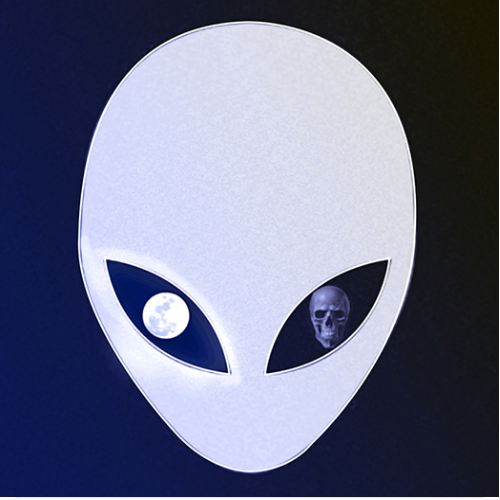 alien sticker - U.S. Custom Stickers