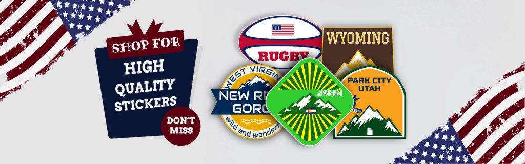 Custom Stickers - Laptop Stickers - Car Stickers - State Stickers