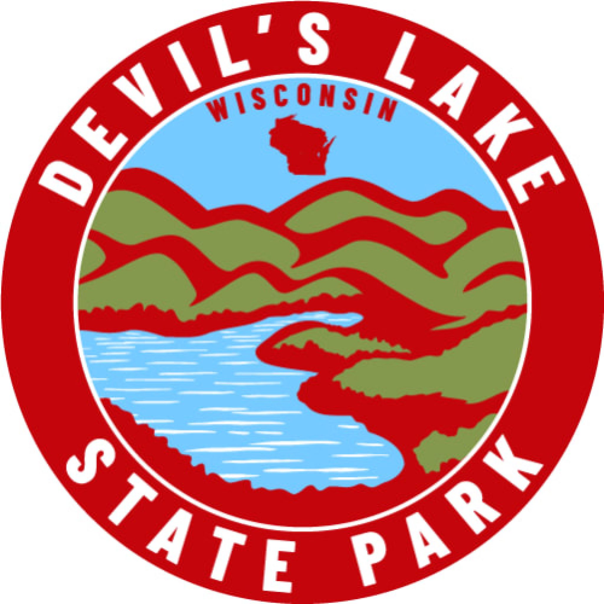 Devil's Lake State Park Sticker - State Stickers - Wisconsin Stickers