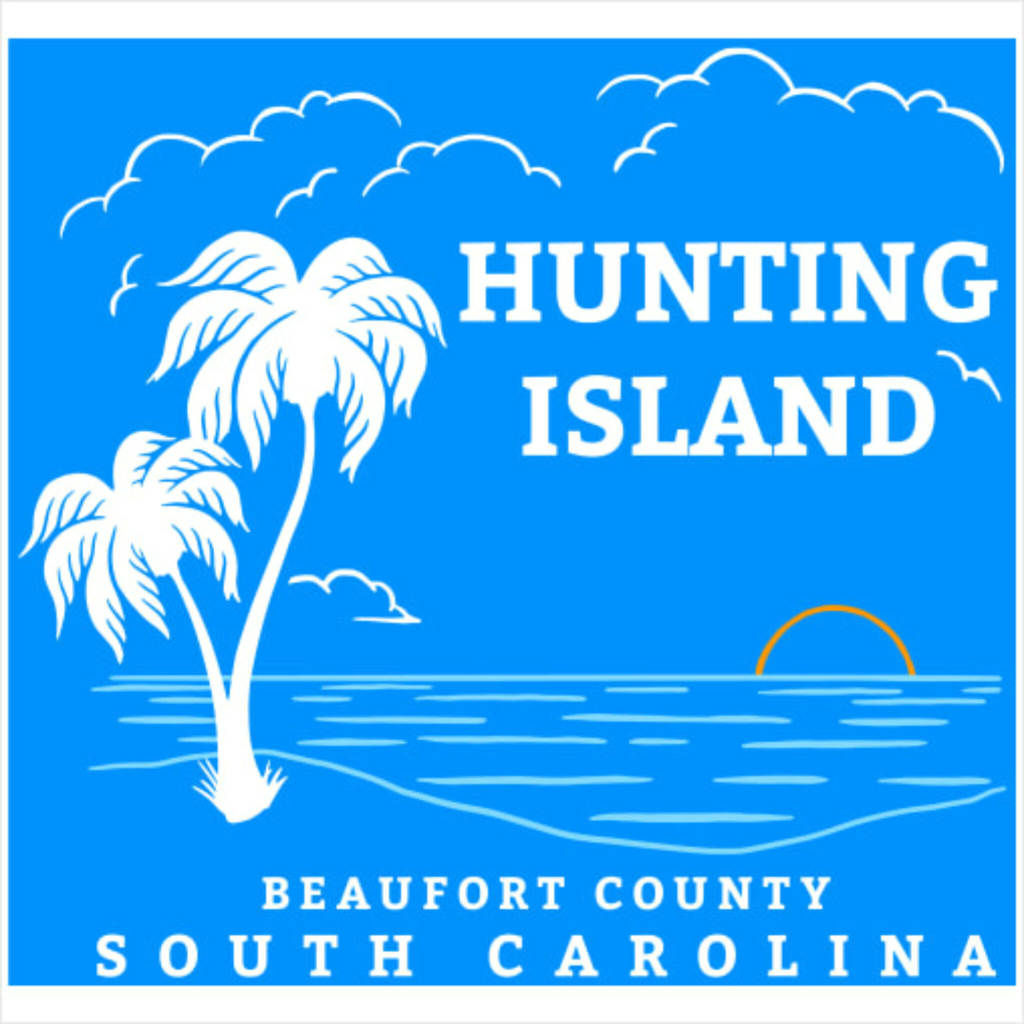 Hunting Island Beaufort County Sticker - State Stickers>South Carolina ...