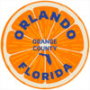 Orlando Fl Orange County Sticker - State Stickers>Florida Stickers