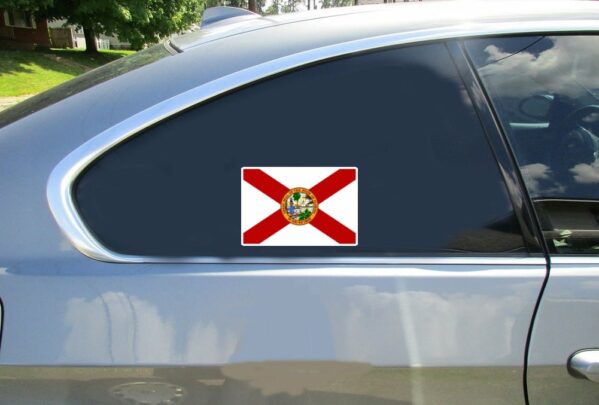 Florida Flag Sticker - State Stickers - Florida Stickers - FL Decals