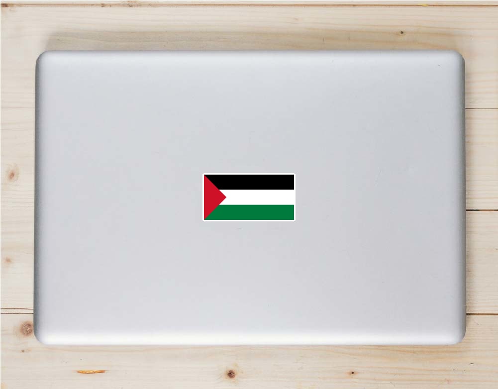 Palestine Vintage Flag Sticker - International Stickers